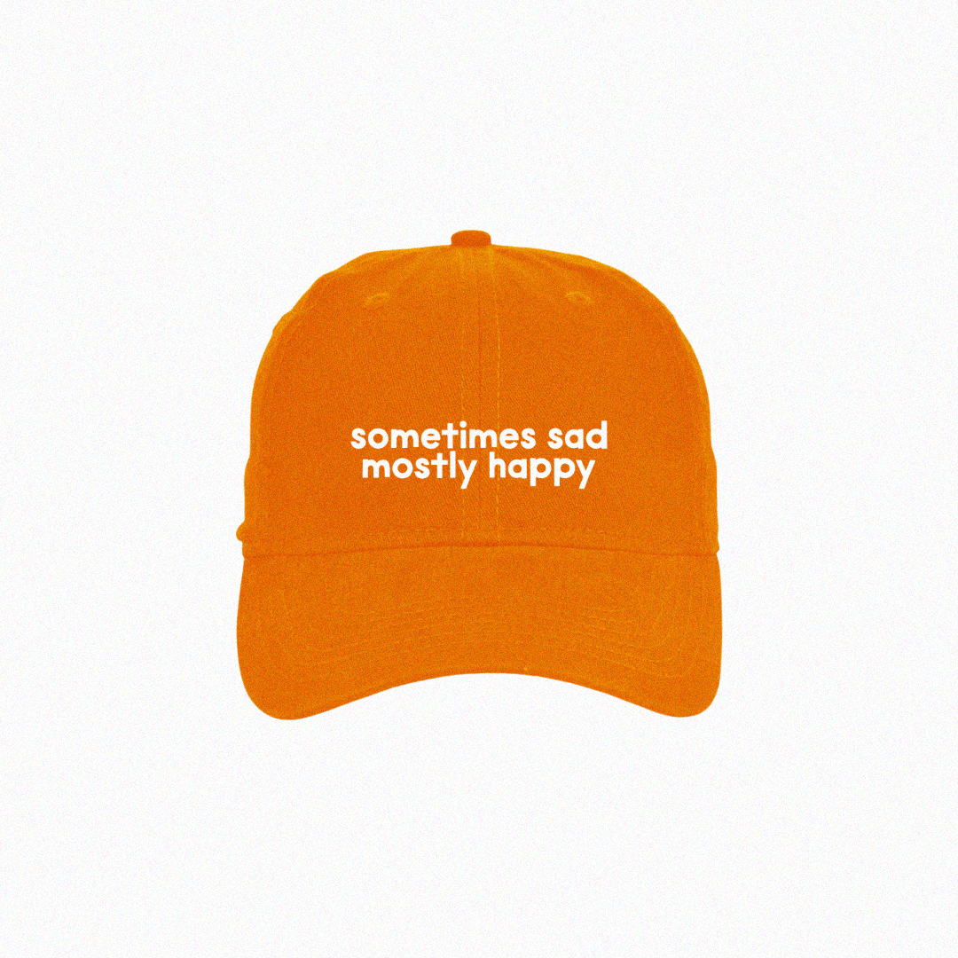 'sometimes sad, mostly happy' dad hat – HappyTears.ca
